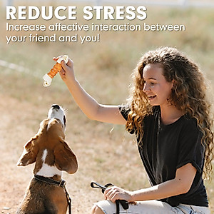 MON2SUN Dog Treats 6.5" Rawhide Bones Chicken Wrapped Knotted Bones Dog Chews, Long Lasting Beefhide Treats for Medium and Large Dogs, Dental Health and Teeth Cleaning