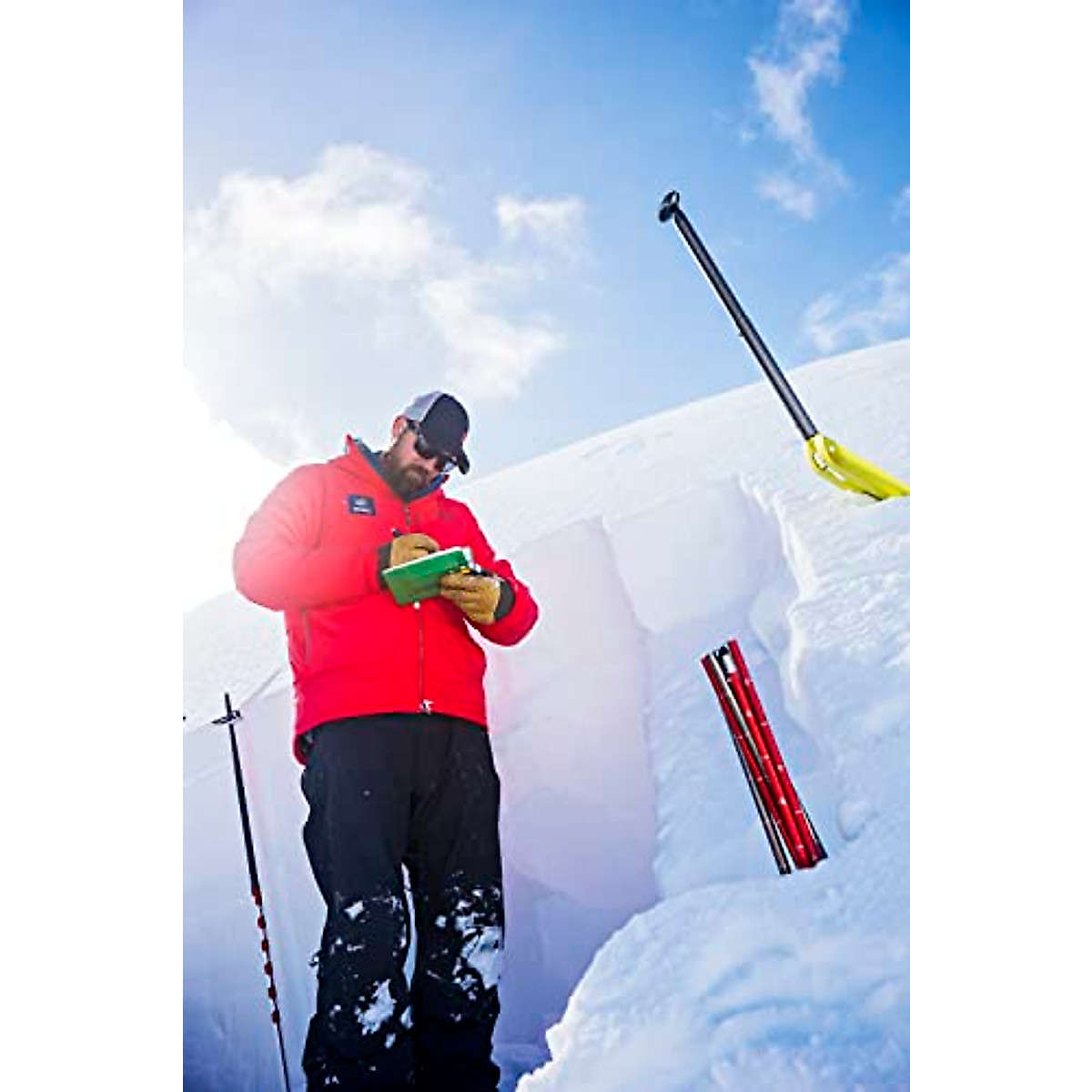 MSR Responder Snow Shovel Yellow, One Size