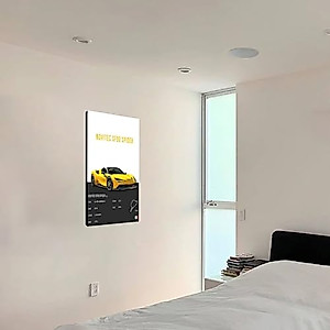 Car Poster Ferrari F40 Supercar Posters Racing Car Canvas Wall Art For Boy's Bedroom SuperCar Wall Decor Frame-style 20x30inch(50x75cm)