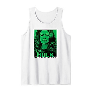 Marvel She-Hulk Attorney At Law Graphic Poster Logo Tank Top