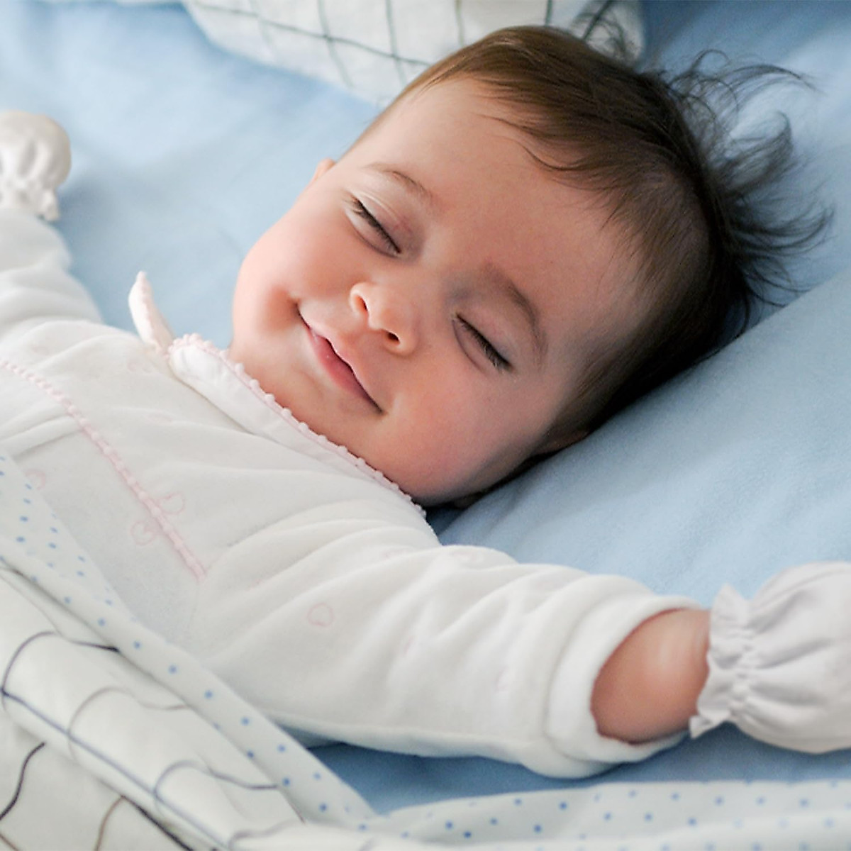 KiddyCare Baby Hand Mittens, Ultra Soft Newborn Gloves for Boys & Girls, Scratch-Resistant 0-6 Months, Breathable and Gentle Elastic Cuffs, Unisex Mittens for Everyday Comfort and Protection 4-Pack