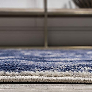 JONATHAN Y MDP403D-8 Rosalia Cottage Medallion Indoor Area-Rug Vintage Bohemian Easy-Cleaning Bedroom Kitchen Living Room Non Shedding, 8 ft x 10 ft, Ivory