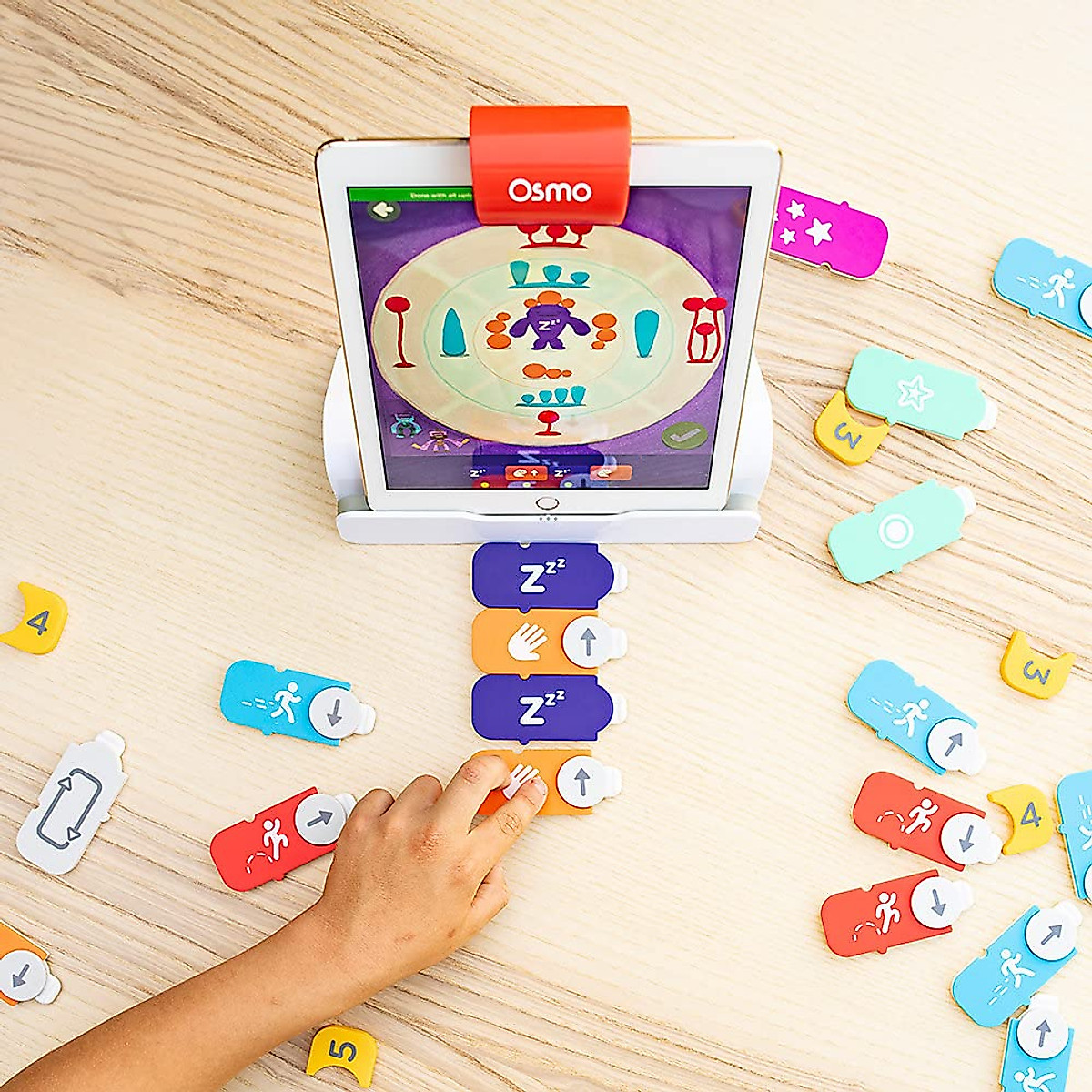 Osmo - Coding Family Bundle for iPhone, iPad & Fire Tablet - 3 Educational Learning Games - Ages 5-10+ - Coding Jam, Coding Awbie, Coding Duo - STEM Toy (Osmo Base Required) (Amazon Exclusive)