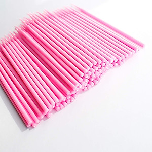 MAYSHIKOU 100 Pcs Micro Swabs For Eyelash Extensions Disposable Applicators Brush False Eyelashes Brush Clean Mascara Bruhes Makeup Tools