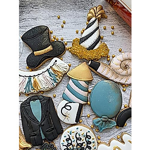 LILIAO Men's Blazer Suit Cookie Cutter - 2.4 x 3.4 inches - Wedding Biscuit Fondant Sandwich Bread Mold Cutters - Stainless Steel - by Janka