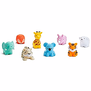 Munchkin® Wild™ Animal Baby and Toddler Bath Toy Squirts, 8 Pack