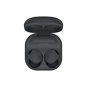 SAMSUNG Galaxy Buds 2 Pro True Wireless Bluetooth Earbuds w/ Noise Cancelling, Hi-Fi Sound, 360 Audio, Comfort Ear Fit, HD Voice, Conversation Mode, IPX7 Water Resistant, Graphite (Renewed)