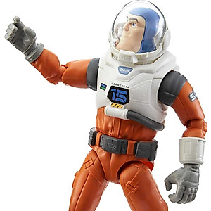 Mattel Disney and Pixar Lightyear Large Scale XL-15 Buzz Lightyear Action Figure with 14 Movable Joints, 12-inch Collectible Inspired by the Movie