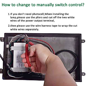 LED Wall Pack Light with Dusk to Dawn Photocell,150W 19500LM 5000K Daylight ,AC100-277V Input,900W HPS/HID Equivalent, Waterproof Commercial Security Lighting for Warehouses, Garage,ETL Listed