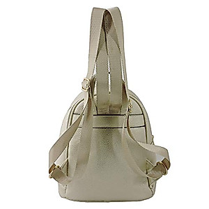 SILVERFEVER Women's Medium Travel the Globe Backpack (Red)