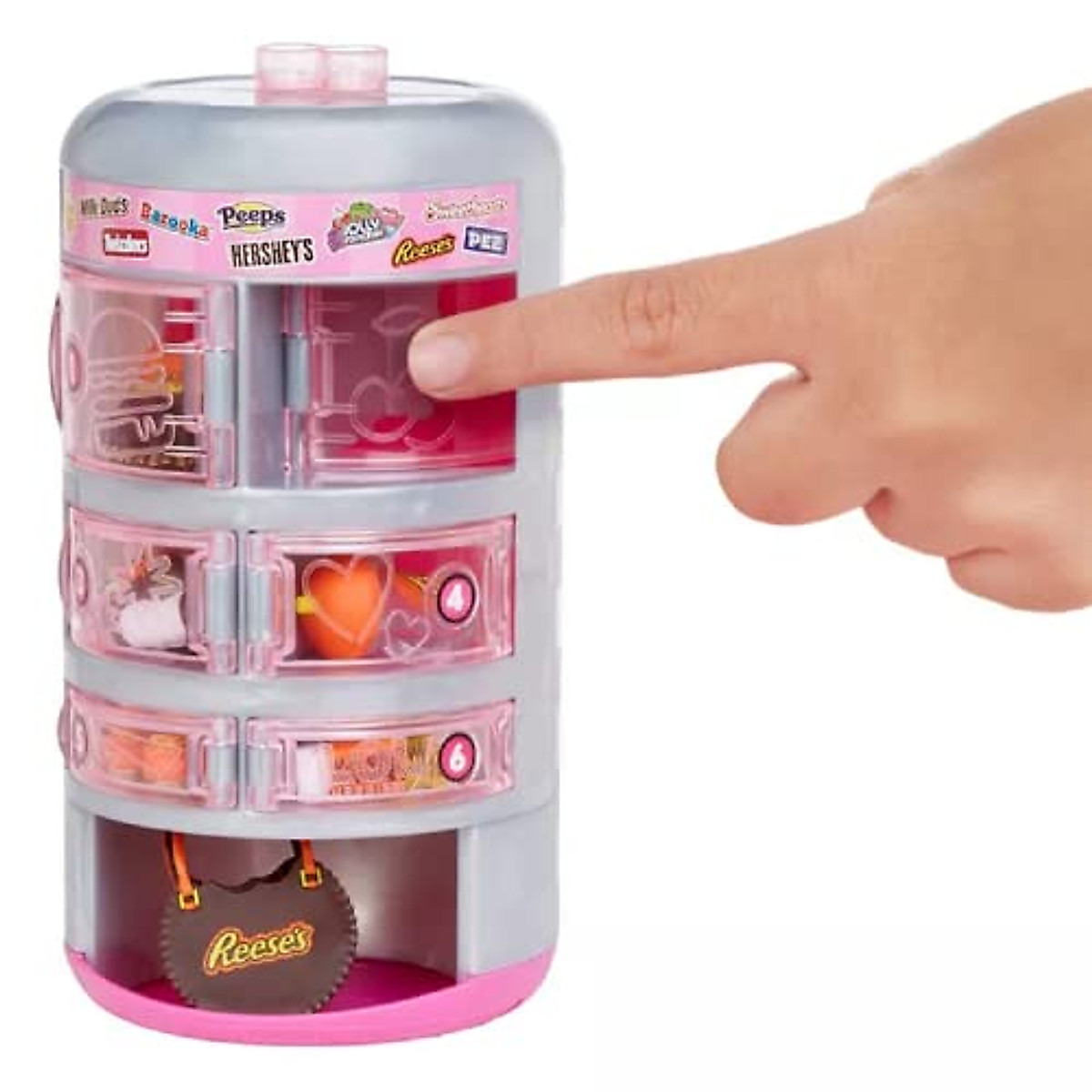 LOL Surprise Loves Mini Sweets Surprise-O-Matic Dolls with 9 Surprises, Candy Theme, Accessories, Collectible Doll, Vending Machine Packaging, Holiday Toy, Great Gift for Kids Girls Boys Ages 4 5 6+