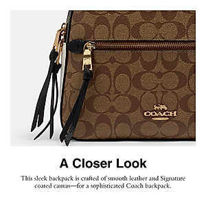 Coach Jordyn Backpack, Khaki Multi