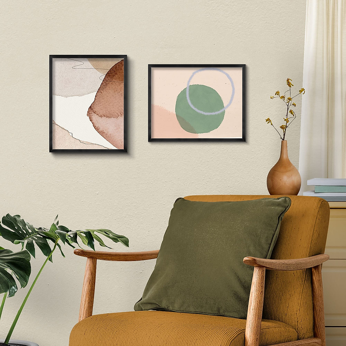 Annecy 11x14 Picture Frame Black（2 Pack）, 11 x 14 Picture Frame for Wall Decoration, Classic Black Minimalist Style Suitable for Decorating Houses, Offices, Hotels