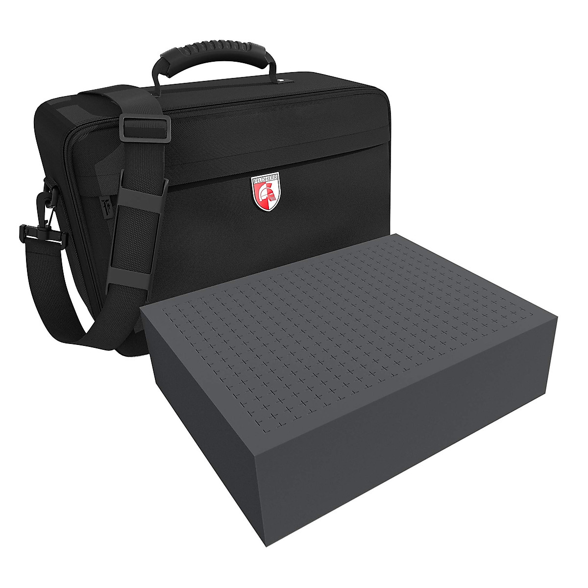 Feldherr Maxi Large Tanks and 72 Infantry Figure Case