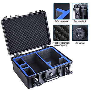 KANG YU Hard Shell Travel Carrying Case bag Compatible with Xbox Series X Games Accessories with Removable ergonomic strap Anti-fall shockproof Waterproof backpack