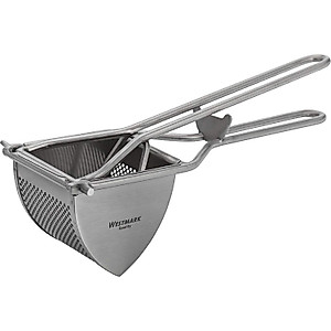 Westmark Potato Press Triangel, 11.8 x 4.6 x 5.5 inches, Stainless Steel