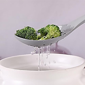 6-piece Non-stick Silicone Cooking Kitchen Utensils Spatula Set With Rocket Holder, Cool Anti Scratch Kitchen Utensils, Chef Gifts for Men Unique Funny (Color : Pink)