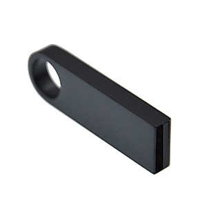 USB Flash Drives 16GB 5pcs Mini Bulk Pack of 5 USB 2.0 Memory Sticks Kepmem Black Metal Keychain 16 GB Jump Drive