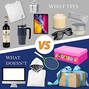 Rainbows & Lilies 100 Merchandise Bags 12x15 - Plastic Bags with Handles, Retail Shopping Bags for Small Business, Goodie Bags for Party Favors, T-Shirts, Gift Bags Bulk - Thick Reusable Bags (Blue)