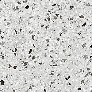 FunStick 30 Pack Peel and Stick Floor Tile Bathroom Flooring 12x12 In Thick Grey Floor Tiles Peel and Stick Waterproof Self Adhesive Terrazzo Vinyl Flooring Tiles for Kitchen Bedroom Laminate Flooring