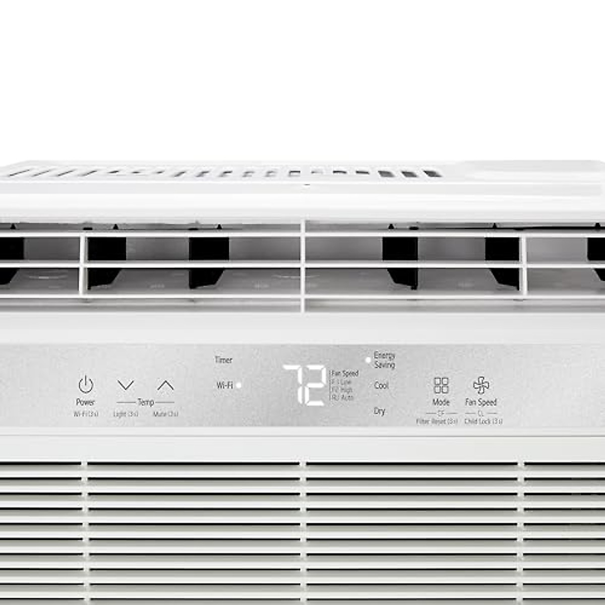 LG LW6024RSMX Window Air Conditioner, Wi-Fi Enabled w/Remote, for Small Room (260 Sq.Ft.), Quiet Operation, 115V, 6,000 BTU, White