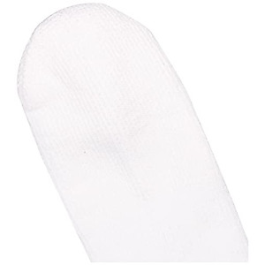 Thorlos Unisex G Golf Padded Rolltop Sock, White, XLarge