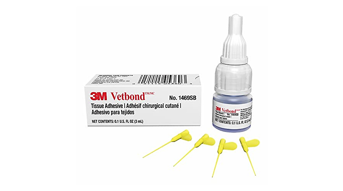 3M Vetbond Tissue Adhesive for Pets - Fast Wound Closure