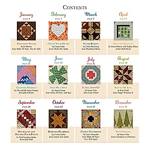 2023 That Patchwork Place Quilt Calendar: Includes Instructions for 12 Projects