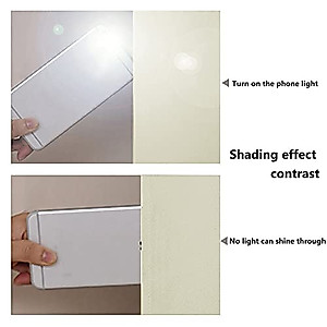 NICETOWN Living Room Completely Shaded Draperies, Privacy Protection & Noise Reducing Ring Top Drapes, Black Lined Insulated Window Treatment Curtain Panels (Beige, 2 Pieces, W70 x L84)