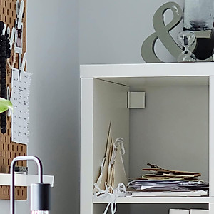 HSD Kallax 4 Shelving Unit Bookcase Larger Storage Solution Perfect For Baskets Or Boxes, White, Size 77 x 77 CM