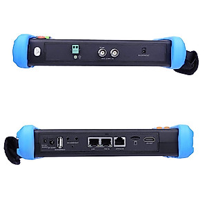 WSDCAM CCTV Camera Tester 7 inch IPS Touch Screen Monitor CCTV Tester with POE/4K H.265/HDMI Output/RJ45 TDR/Self-Installing APP/8G TF Card/Firmware Upgraded 9800-Plus