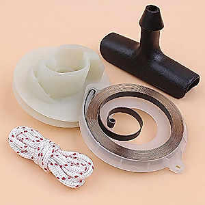 Replacement Parts for Yuton Recoil Starter Pulley Spring Repair Kit for Husqvarna 435 Chainsaw Chain Saws Parts # 504 59 71-01 540 05 75-02