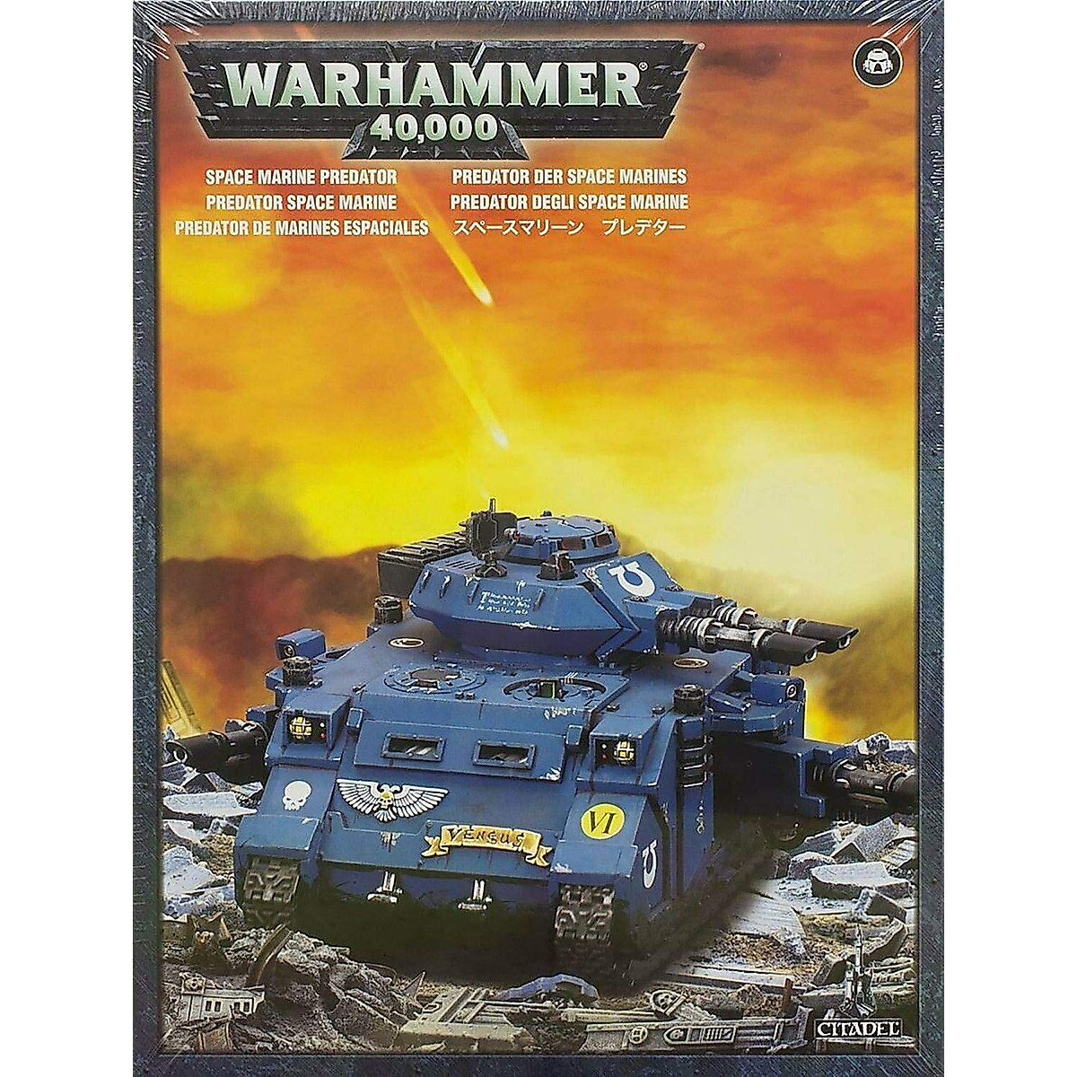 Games Workshop 99120101214" Space Marine Predator Plastic Kit
