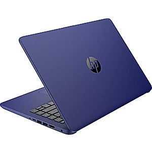 2022 Newest HP Stream 14" HD Display, Intel Celeron N4120 Processor, 4GB Memory - 64GB eMMC ,WiFi ,Bluetooth, Type-C, 802.11AC , Win10 S - Indigo Blue