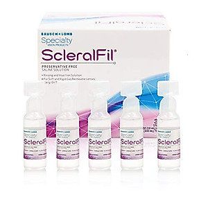 ScleralFil Preservative Free Saline Solution 0.34 Fl Oz (Pack of 30)