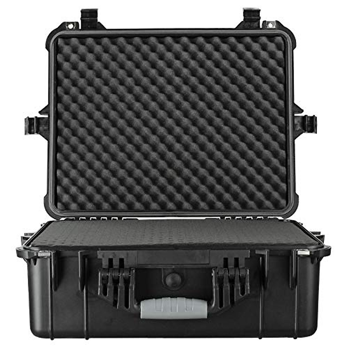 Eylar Large 20.62" Protective Camera Case Water and Shock Resistant w/Foam (Black)