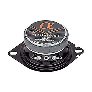 Alphasonik 1 Pair of NS275 Neuron Series 2.75" (180 Watts Max for The Pair) 90 Watts Max Per Speaker Full-Range Car Audio Speaker with Paper Cone