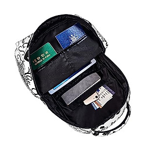 ROSIHODE Christian Backpacks Jesus Cross Laptop Bookbag Computer Bag Hiking Travel Daypack for Women Men