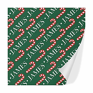 Artsadd Personalized Christmas Wrapping Paper Rolls for Boys&Girls Kids Adults, Custom Gift Wrapping Paper Roll 58 x 23 Inches
