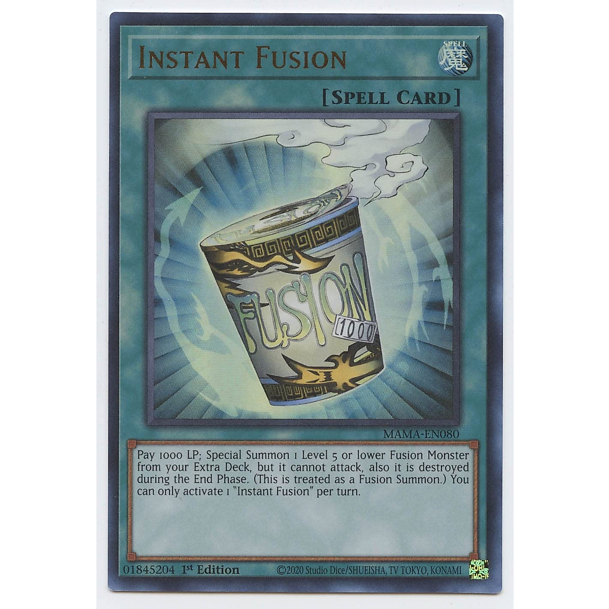 Instant Fusion - MAMA-EN080 - Ultra Rare - 1st Edition