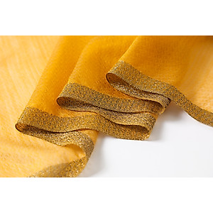 WINCESS YU Women Mulberry Silk Scarf Long & Large Embroidered Floral Pattern Shawl and Wraps Neckerchief for Hair & Neck