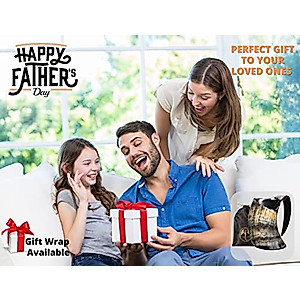 Viking Horn Mug - 100% Authentic 16oz - Ultimate Unique Handmade Ox Horn Norse Mug for Hot & Cold Drinks with Gift Bag - Food Grade Medieval Style Man's Beer & Mead Cup…