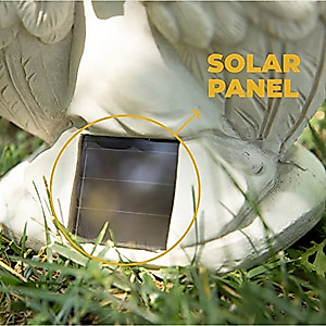 VP Home Praying Angel Watching Over Us Angel Decorations for Home Solar Powered LED Outdoor Decor Garden Light Angel Statues and Figurines for Home, Patio, Yard Art