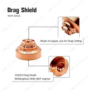 11pc Drag Set for Miller ICE-50 ICE-50C 50CM Plasma Torch Ref. Code 192047 192051 192053