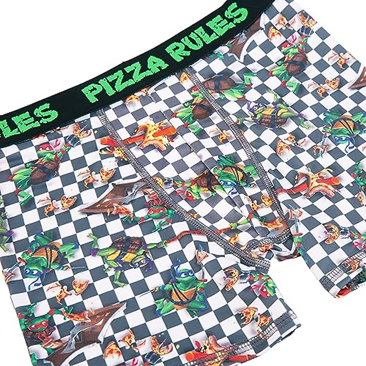 Mutant Mayhem 7PK Athletic Boxer Briefs with Leonardo, Donatello, Raphael & Michelangelo
