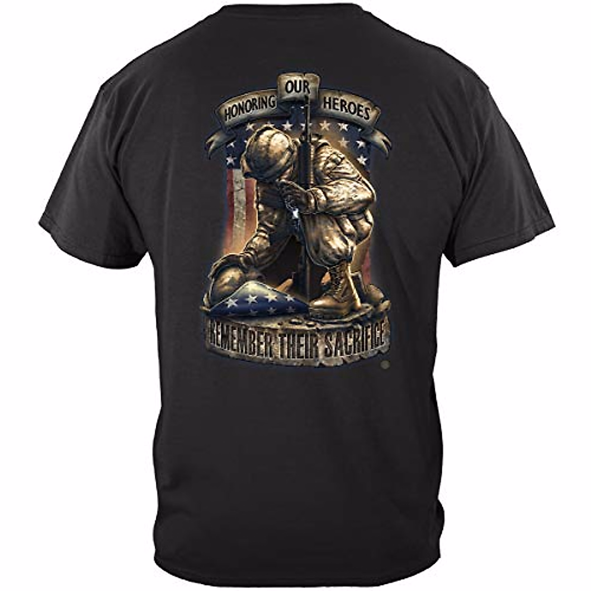 Honor Our Heroes Marine Corps US Army Air Force US Navy T-Shirt ADD20-MM2274XL