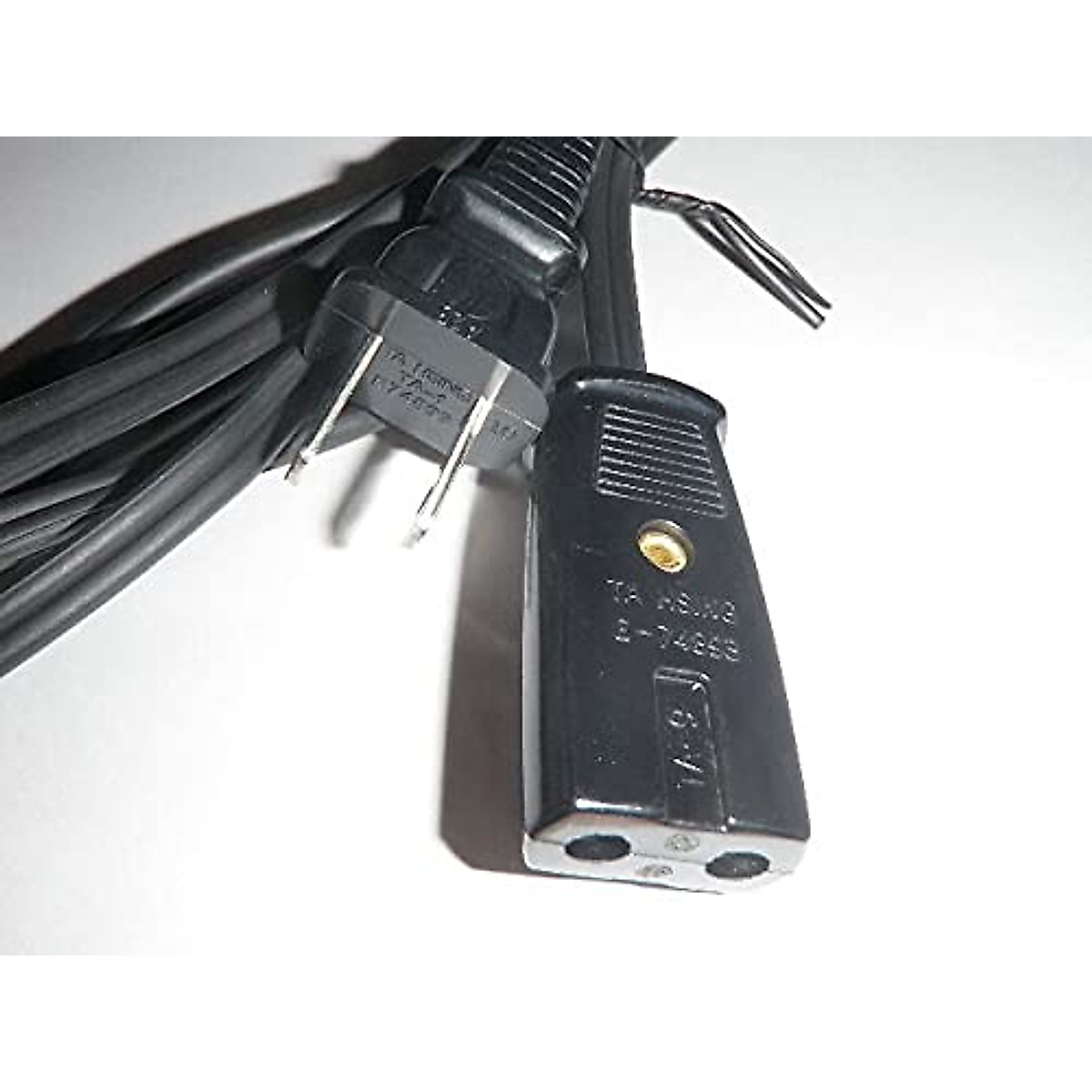 2pin Power Cord for Presto Coffee Percolator Models 02811 0281101 0281102 0281104 0281105, Black