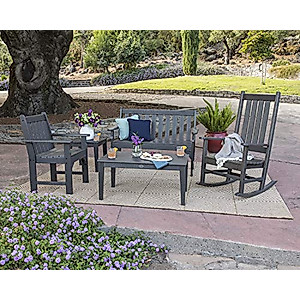 POLYWOOD® Vineyard Porch Rocking Chair (White)