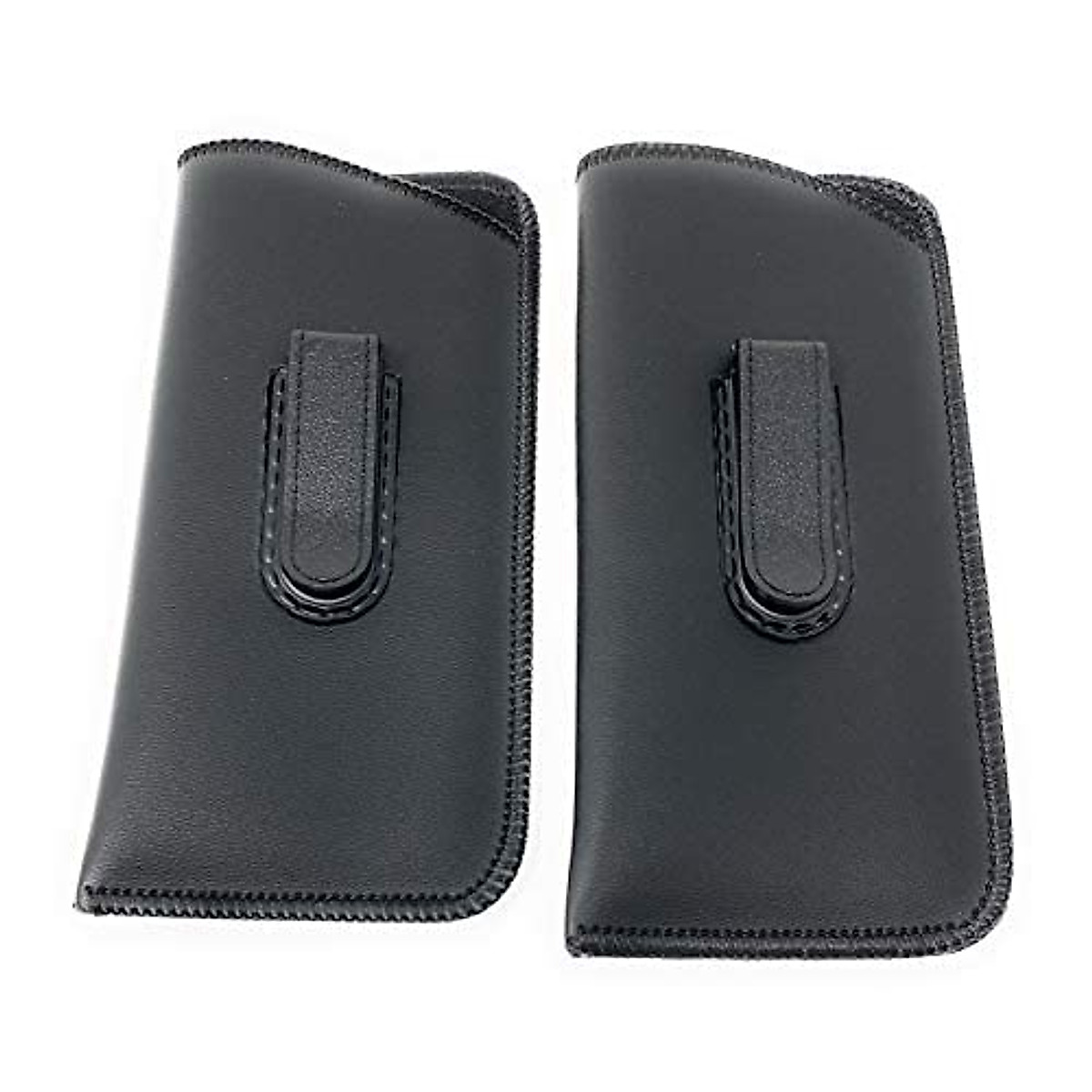 Full Clip Soft Eyeglass Case in Black (2 PACK)