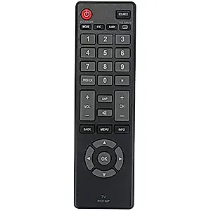 Replacement Remote Control for Sanyo TV NH316UD FW32D06F FW32D06F-B FW40D48F FW40D36F FW40D36F-B FW43D25F FW50D36F FW55D25F FW55D25F-B